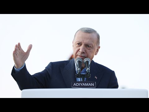 Cumhurbaşkanı Erdoğan, Adıyaman’da Yeni Afet Konutları Temel Atma Töreni’nde konuşuyor