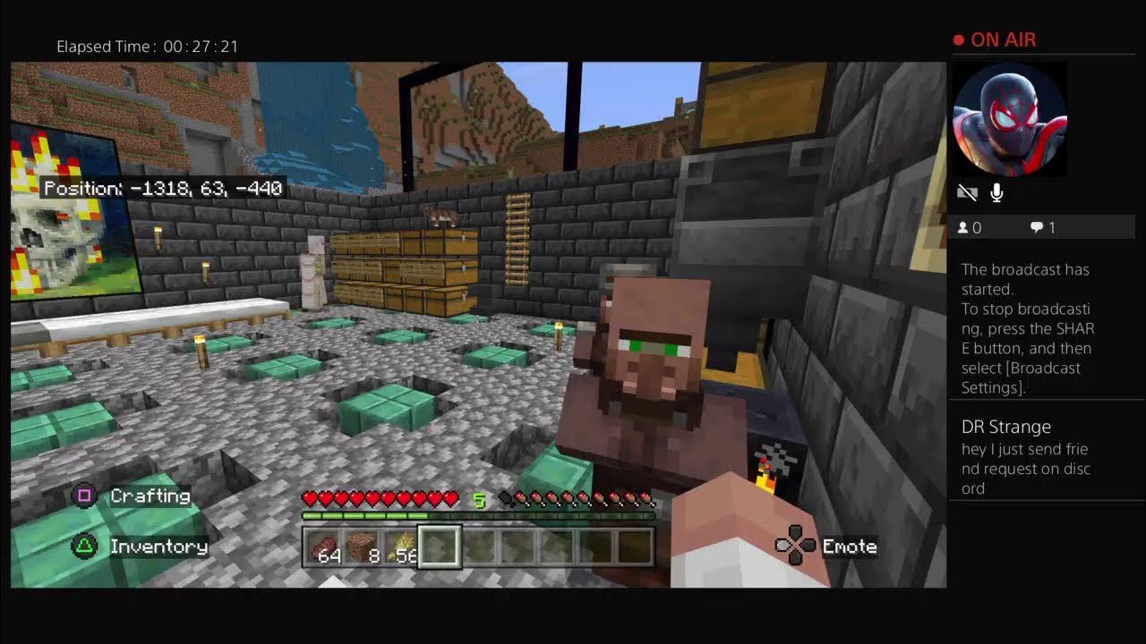 Minecraft realms part 1 !Realm code - YouTube