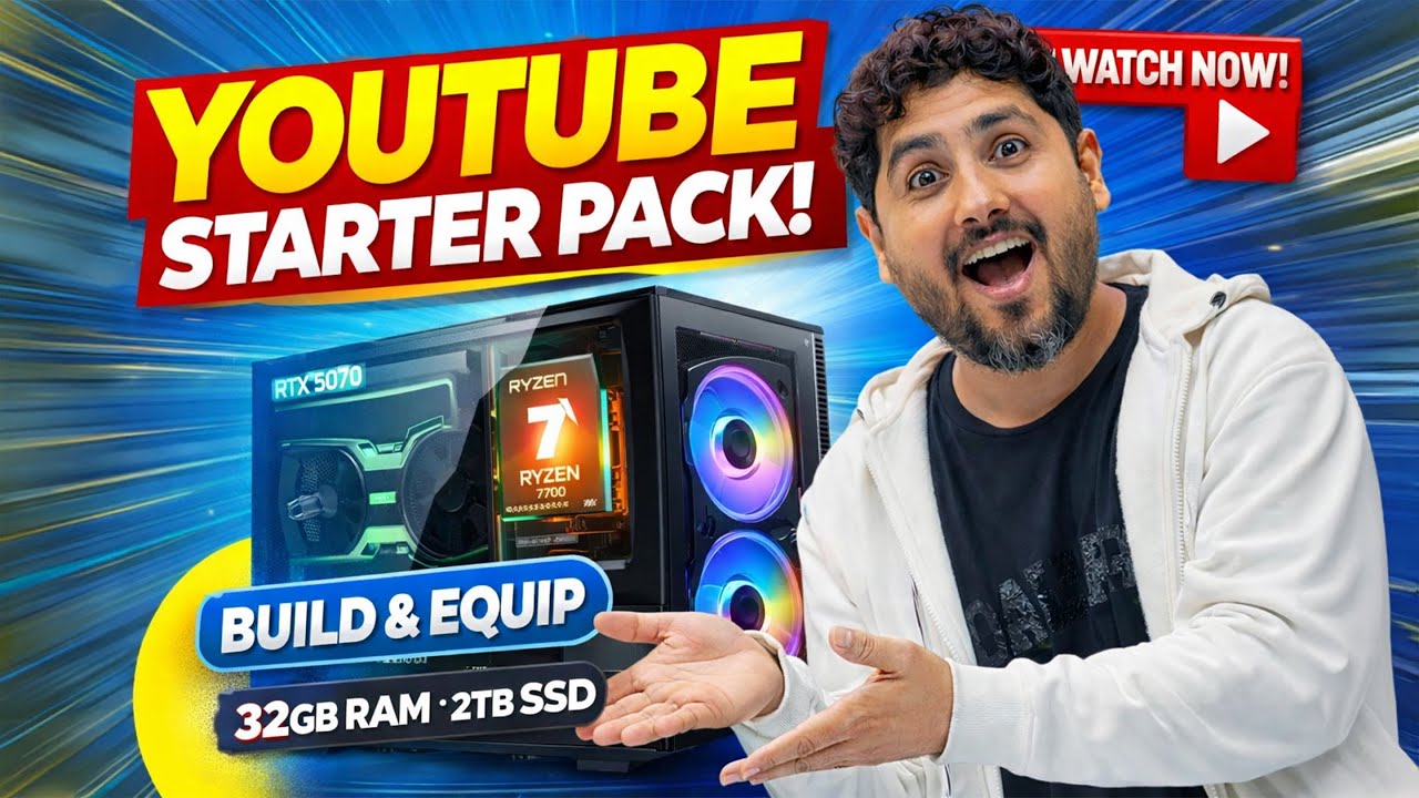 What's the BEST PC Build for a YouTube Channel in 2026? - YouTube