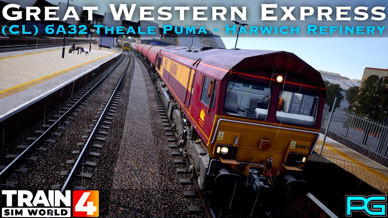 Train Sim World 4 - Great Western Express - (CL) 6A32 Theale Puma ...