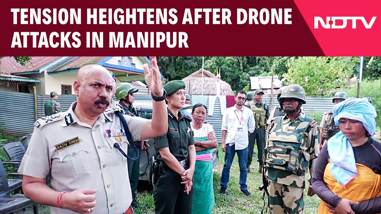 Manipur Violence | DGP Rajiv Singh Visits Violence-Affected Areas After ...