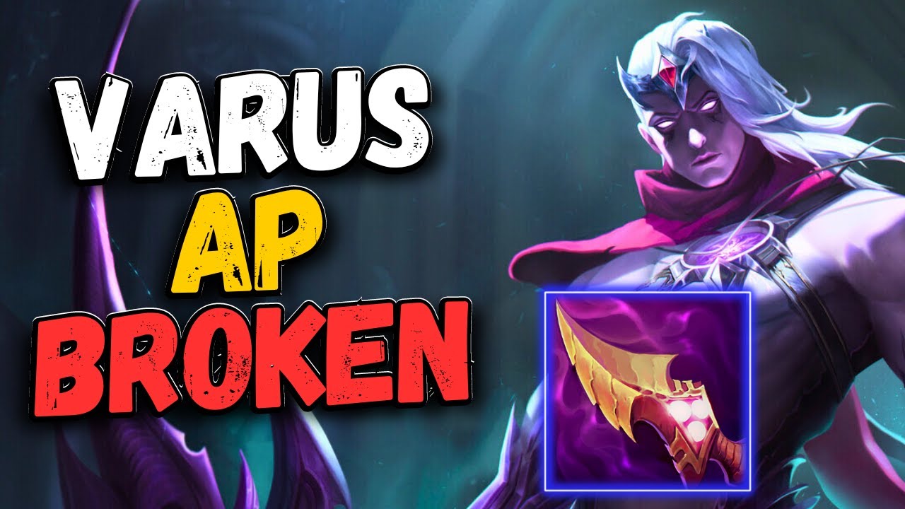 VARUS AP É A MELHOR BUILD CONTRA TANKS - MONO VARUS - PLATINA 3 ...