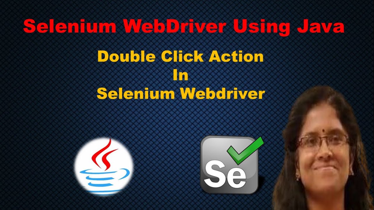 How to Perform Double Click Operation in Selenium Webdriver | Learn Selenium Webdriver Using ...