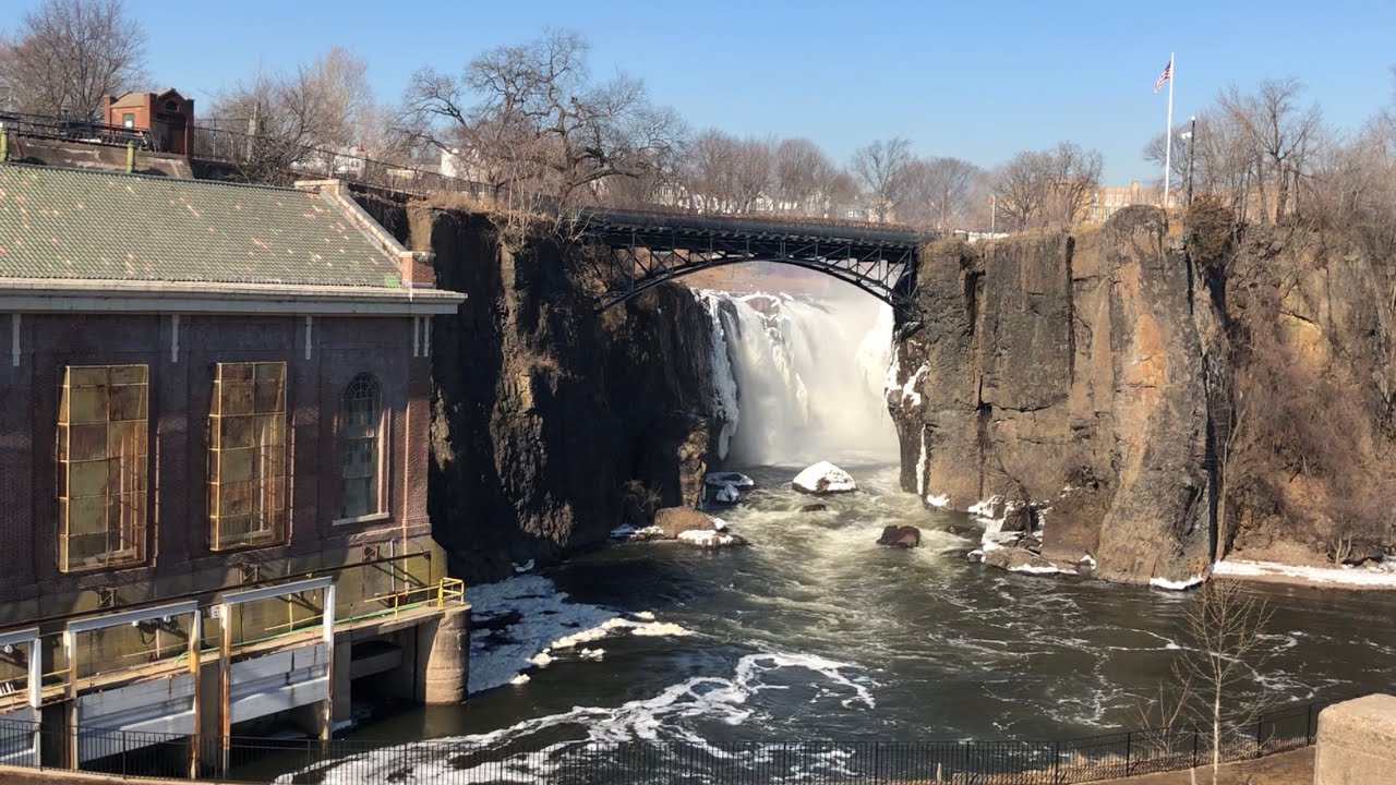 Great Falls National Historical Park with New Amphitheater Paterson, NJ ...