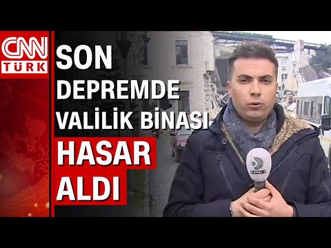 Hatay'da son durum! Valilik binası hasar aldı