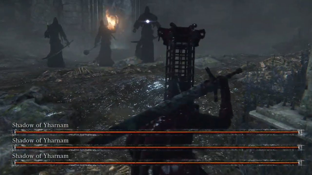 Shadows Of Yharnam BOSS FIGHT | Bloodborne - YouTube