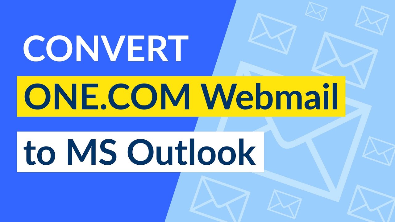 One.com to Outlook – How to Export One.com Email to Outlook PST ? - YouTube