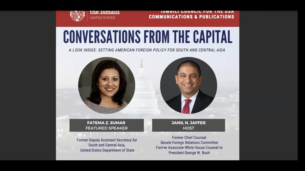 Conversations from the Capital: Fatema Sumar on Setting Foreign Policy ...