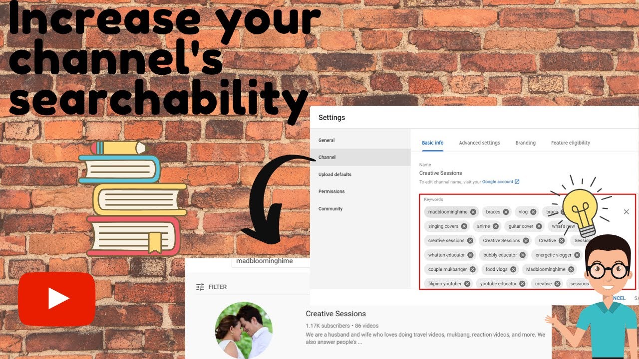 Channel Tagging Tutorial|YOUTUBE TUTORIALS|TIPS AND TRICKS|Creative ...