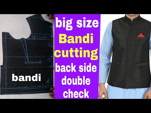 Big size Bandi cutting back side double chak bandi cutting. - YouTube
