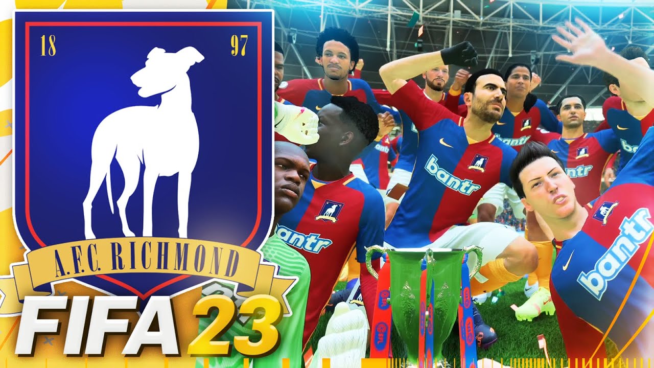 TED LASSO'S FIRST TROPHY!? 🏆 FIFA 23 AFC Richmond Career Mode EP6 - YouTube