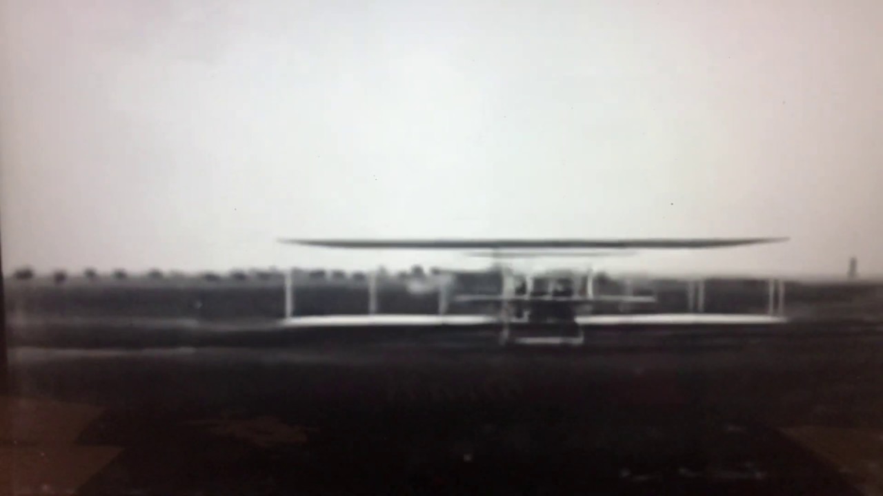 Early Film Footage on Wright Brothers Airplane Flights - YouTube