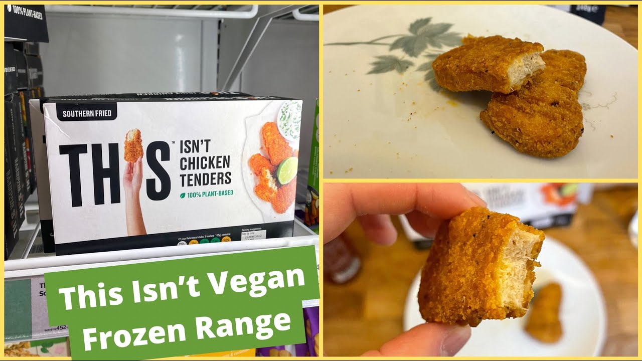 This Isn’t Launch Their FROZEN Vegan Chicken Tenders - YouTube