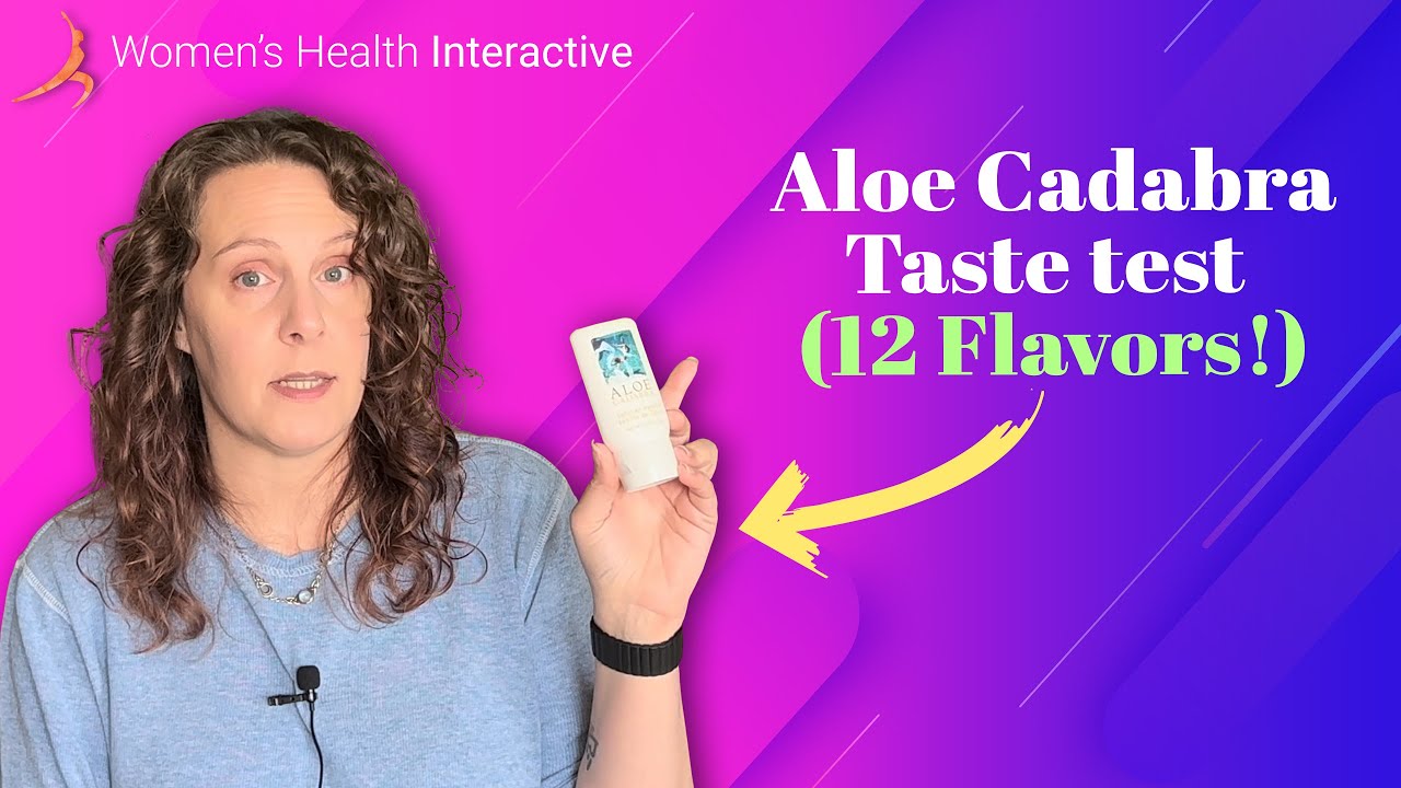 Aloe Cadabra Taste Test - YouTube