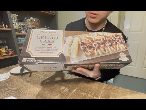 Costco Gelato Cake Unboxing - YouTube