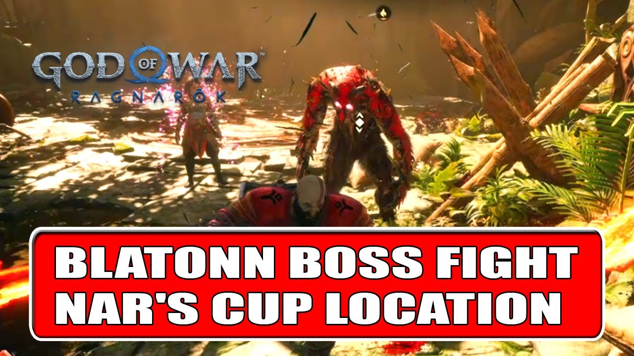 The Abandoned Village Blatonn Fight (Nar's Cup Location) | God of War ...