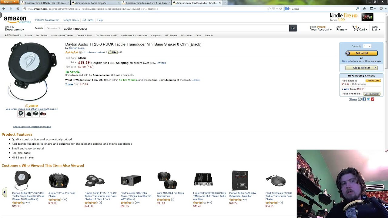 Kickstart Project: DIY Audio Transducer for Viewer Donations - YouTube