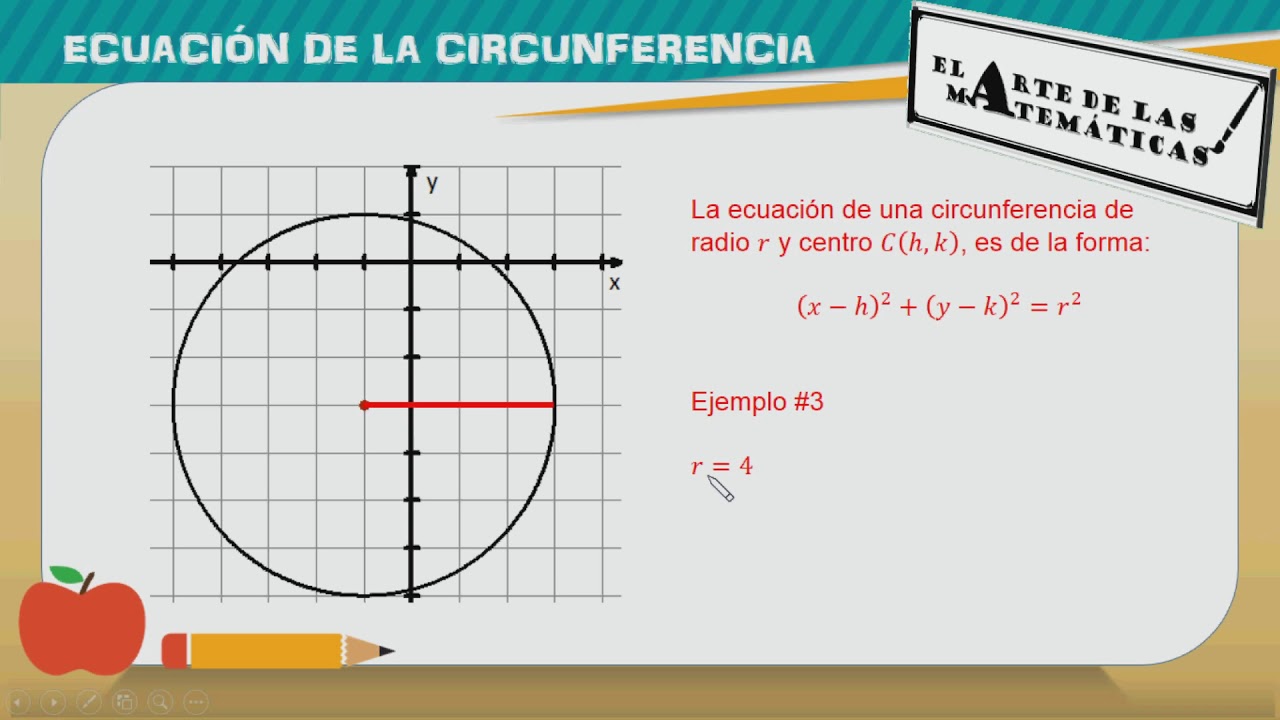 Ecuaci n De La Circunferencia YouTube