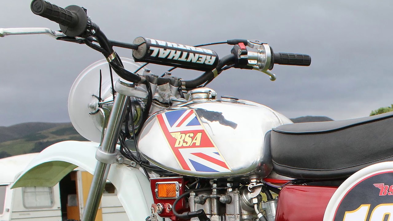 Classic Dirt Bikes "1971 BSA B50T" - YouTube