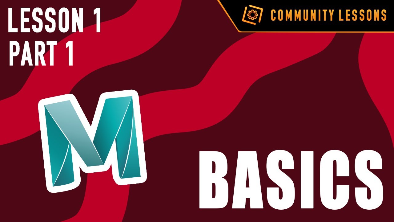 Modeling in Maya Part 1: Maya Basics - YouTube