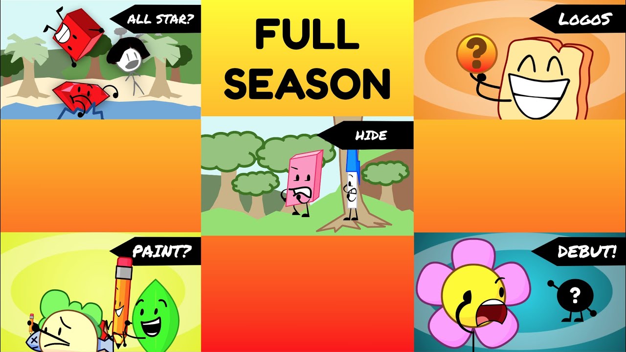 BFDI: All Stars - FULL 'Season 1A' - YouTube