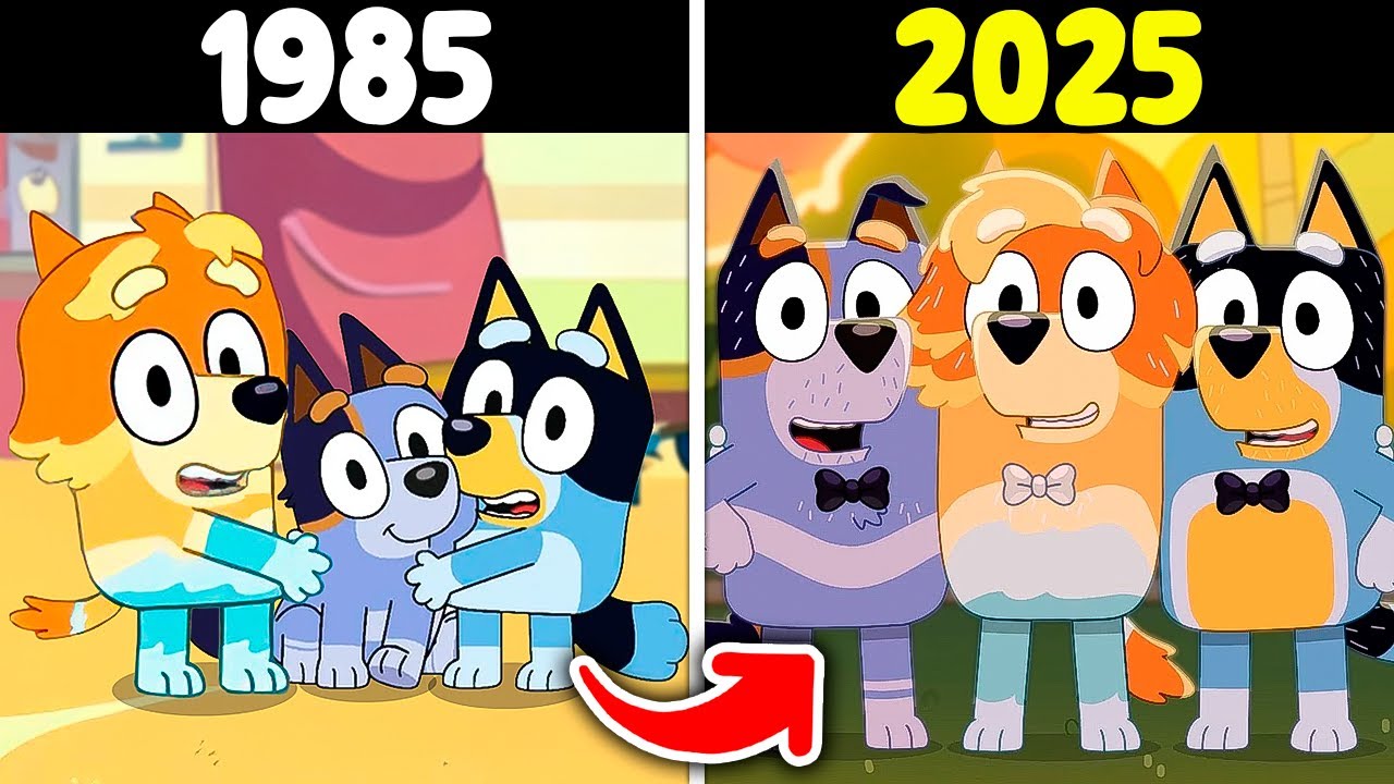 The Full EVOLUTION of the HEELER FAMILY! (BLUEY) - YouTube