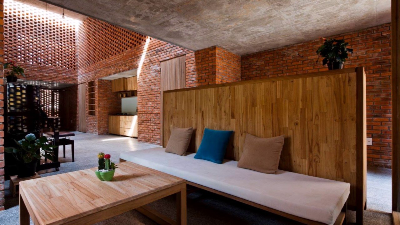 A Creative Brick House Controls the Interior Climate and Looks Amazing ...