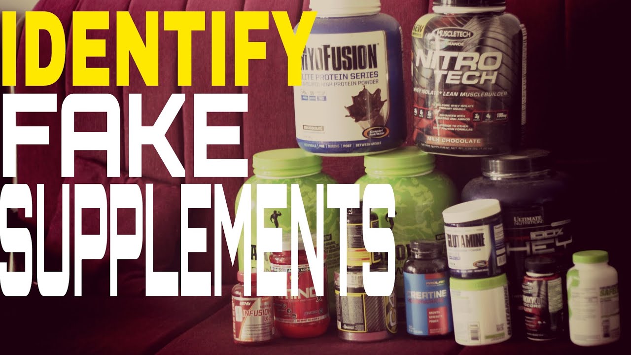 How to Identify Fake Bodybuilding Supplements? - YouTube