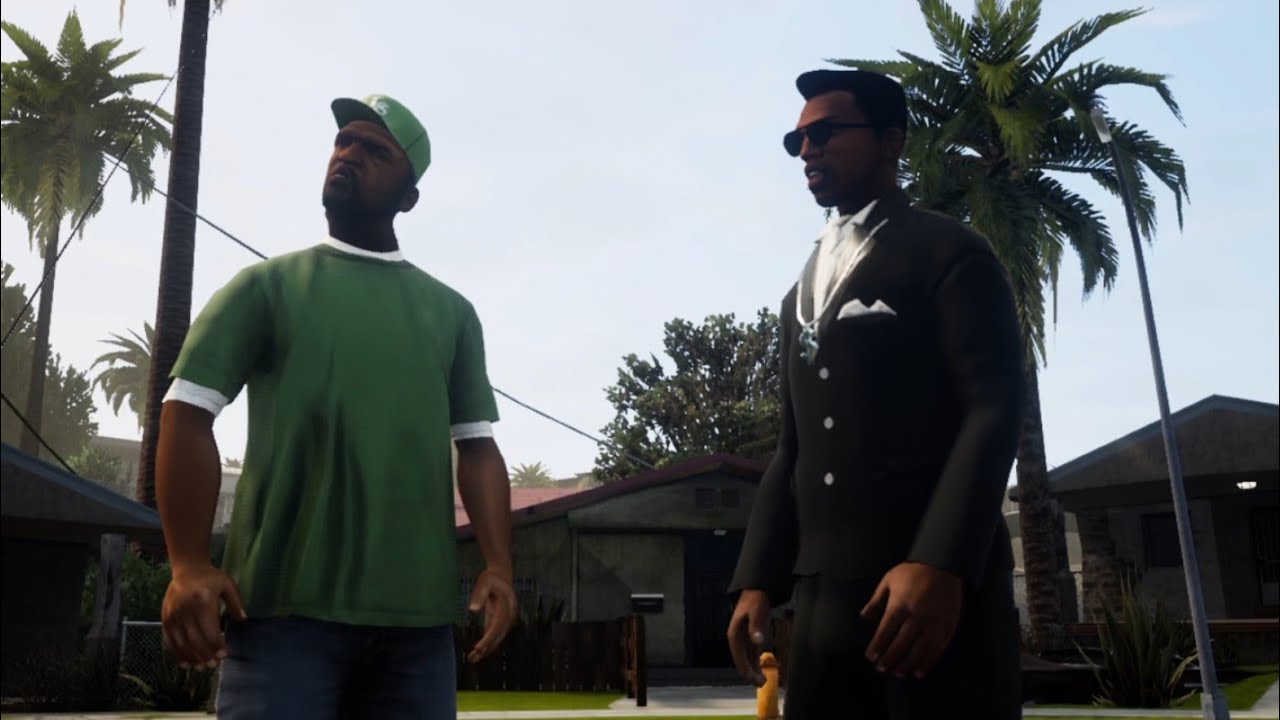 GTA SAN ANDREAS NETFLIX MOBILE MISSION HOME COMING | #gta - YouTube
