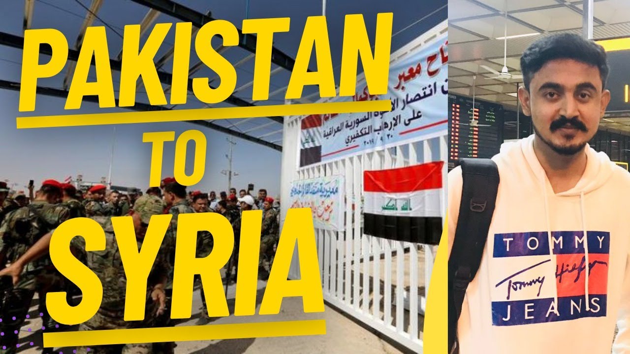 Pakistan to Syria Travel Vlog|Part 1|Karachi-Najaf-Syria|Airline Food ...
