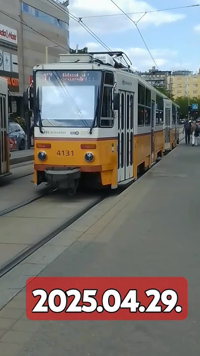 Tatra T5C5K 🚋😎 #villamos #tram #budapest #bkk #bkv #tramspotting #publictransport # ...
