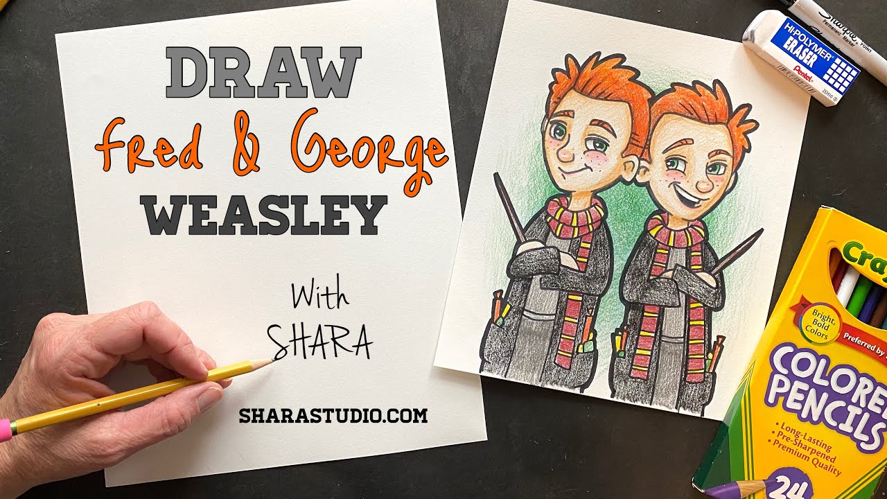 Fred Weasley And George Weasley Anime