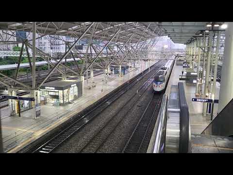 서울역 KTX 22호기 057열차 부산행 발차 ソウル駅 KTX 22号機 057列車 釜山行き 発車 - YouTube