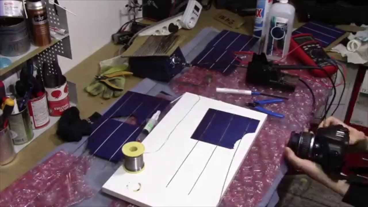 PROJECT LOG: DIY solar panels, part 1 - YouTube