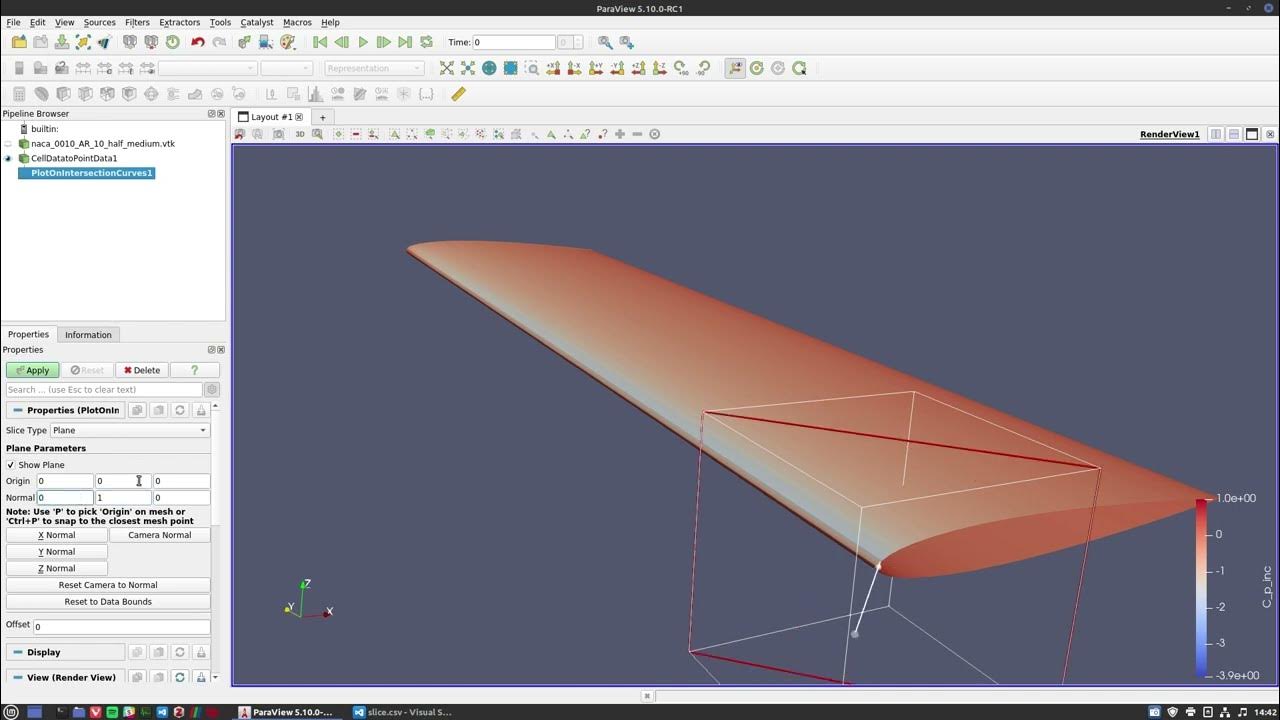 Panel Method Project 6: Data Processing using ParaView - YouTube