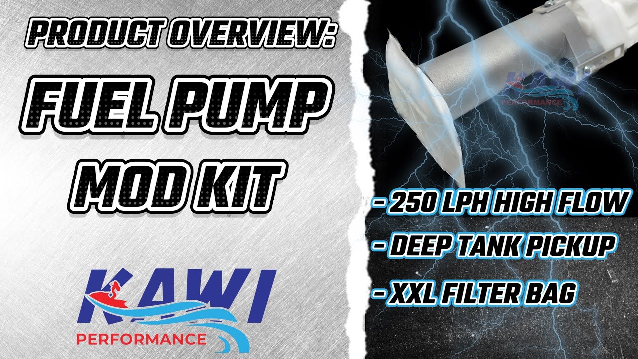All about the New Kawi Performance High-Flow Fuel Pump & Filter Mod Kit ...