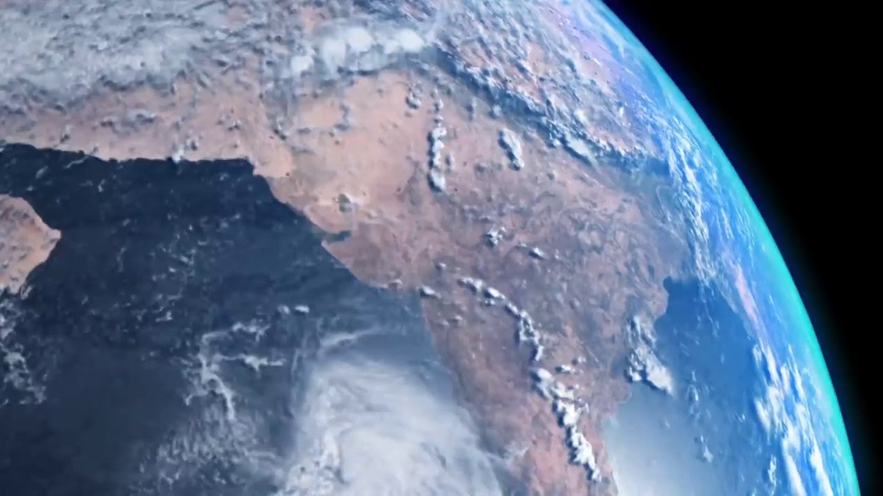India from outer space | satellite view - YouTube