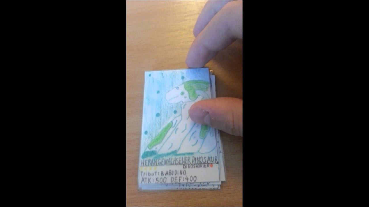 Self-made trading card game #2 - YouTube