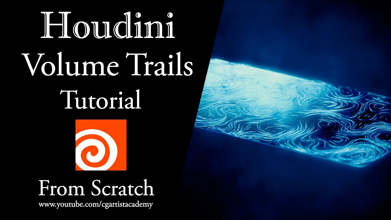 Houdini Volume Trails Tutorial Procedural - YouTube