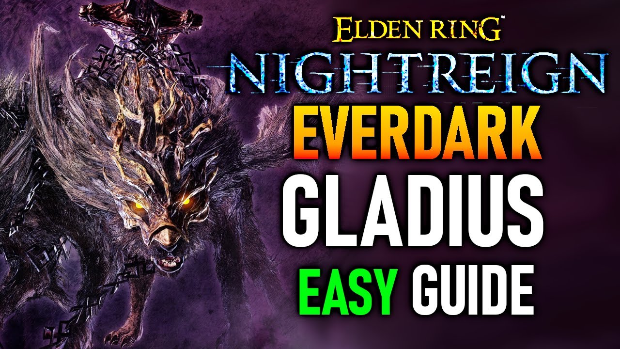 ELDEN RING NIGHTREIGN Everdark Sovereign Gladius - Tricephalos Easy ...