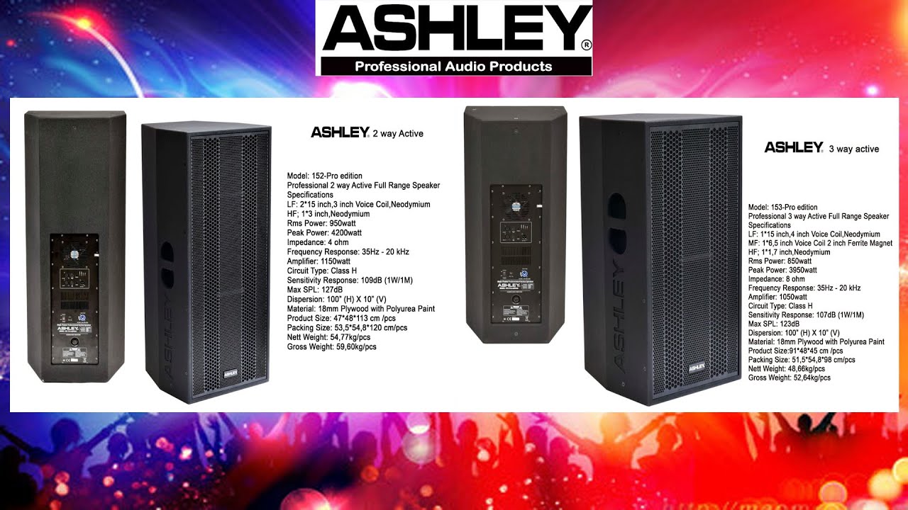 REVIEW SPEAKER AKTIF ASHLEY LENGKAP DENGAN HARGANYA | lebih memudahkan ...