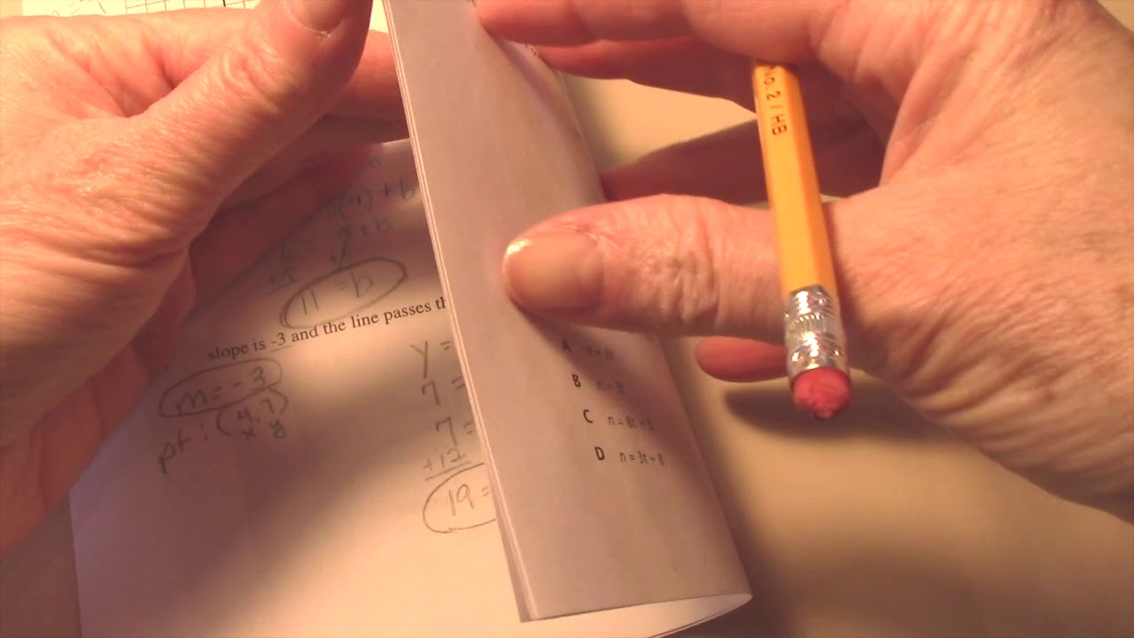 8th Grade - Notes 7 - Writing Equations and HW - YouTube