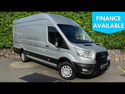 FORD TRANSIT JUMBO TREND FINISHED IN METALLIC MOONDUST SILVER 2.0 350 ...