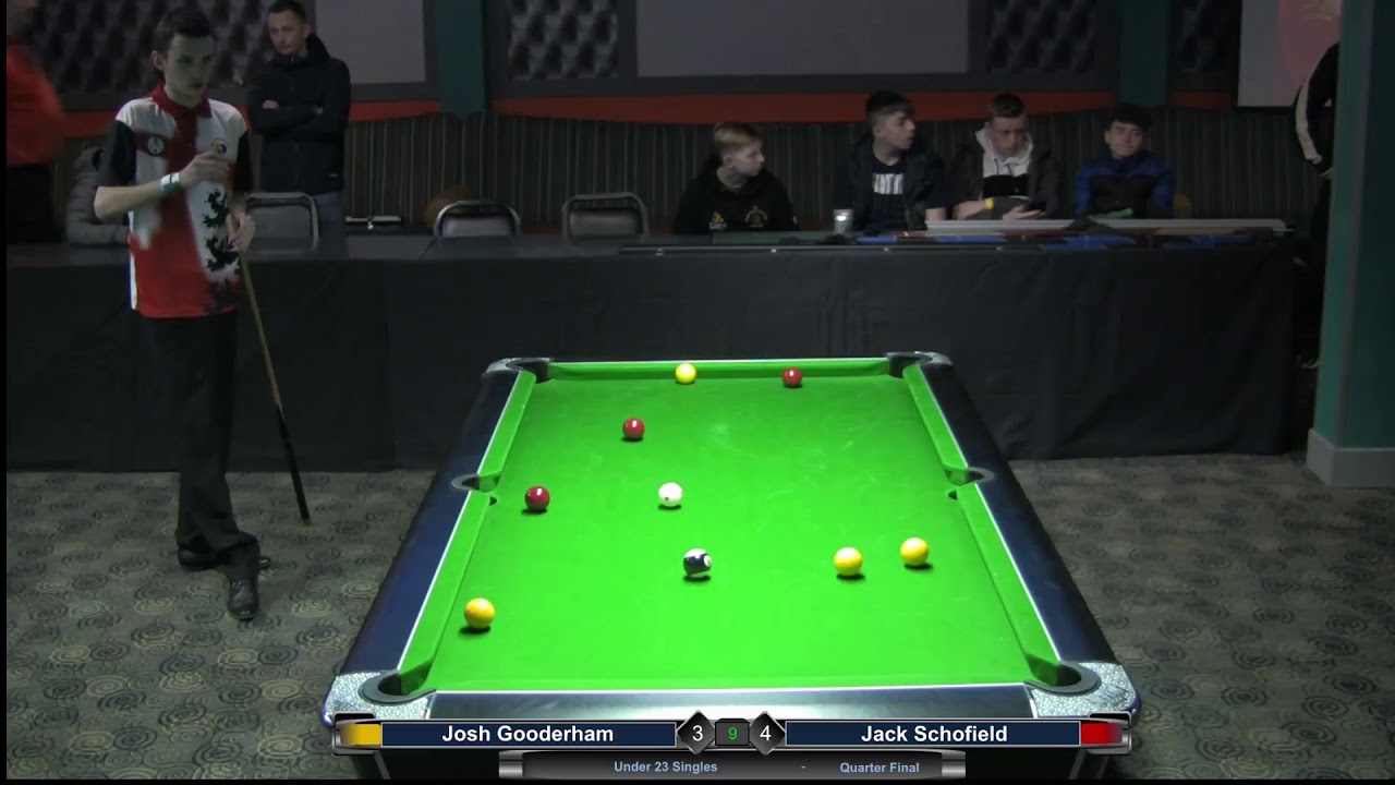 2020 Under 23 Singles - Quarter Finals - Josh Gooderham v Jack ...