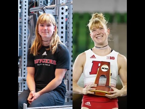 Chloe Timberg College Track and Filed Pole Vaulter - YouTube