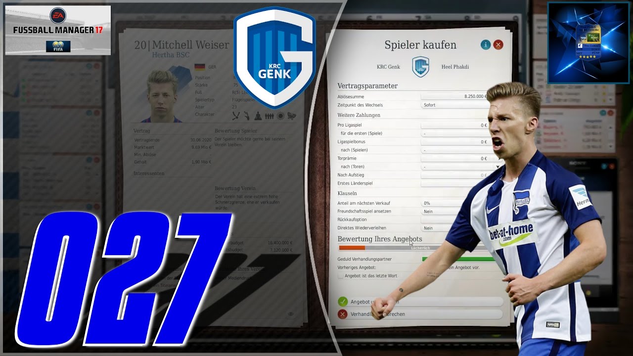 FM17 ⚽ Saisonvorbereitung #027 - YouTube