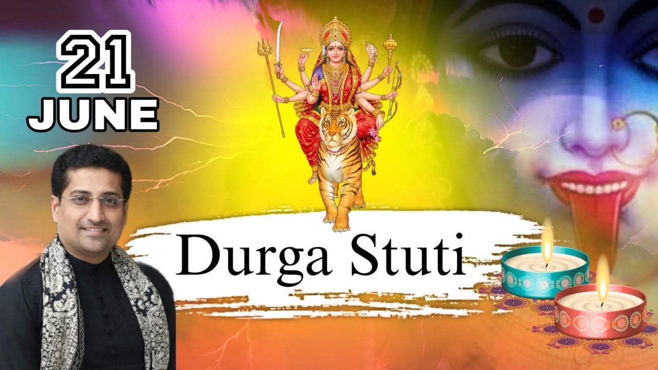 Shri Durga Stuti Ashok chaman Bhardwaj's Live broadcast || Shri Durga ...