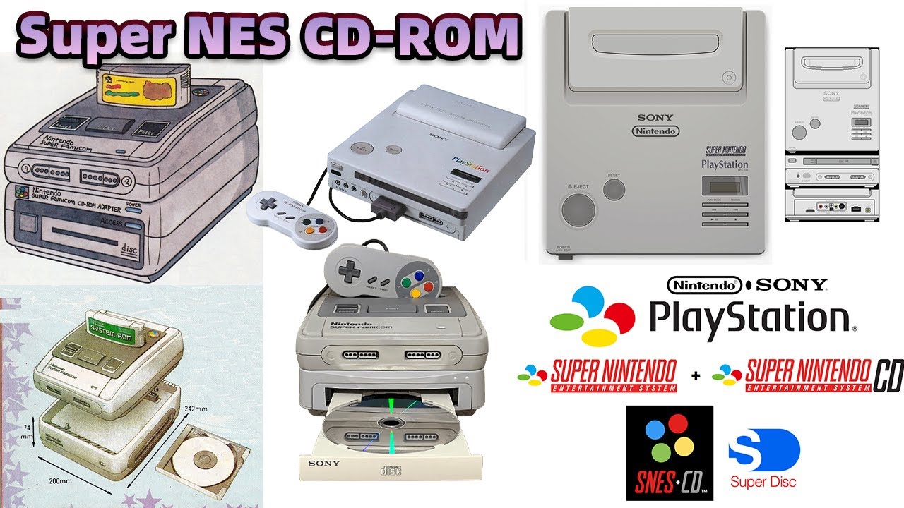 PlayStation诞生之路，任天堂的背叛，飞利浦的阴谋.Super NES CD-ROM - YouTube