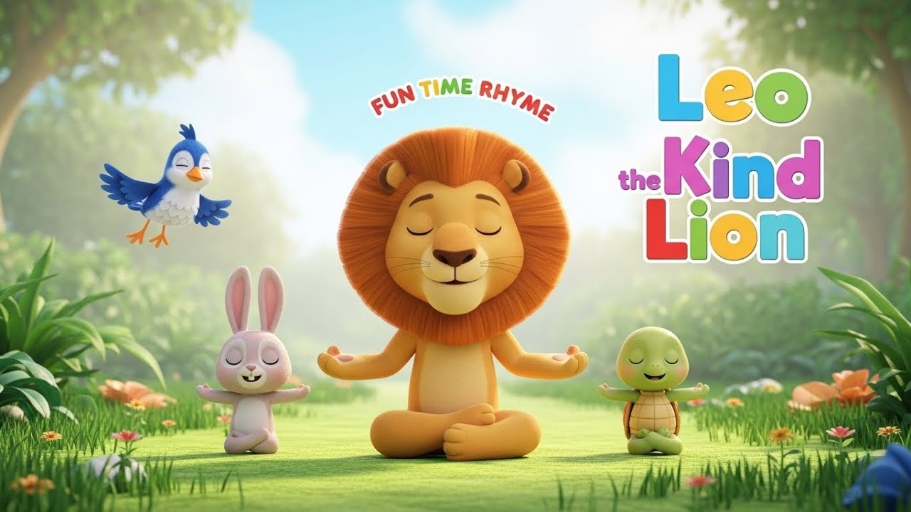 Leo the Kind Lion 🦁💛 | Heartwarming Kids Story About Kindness ...