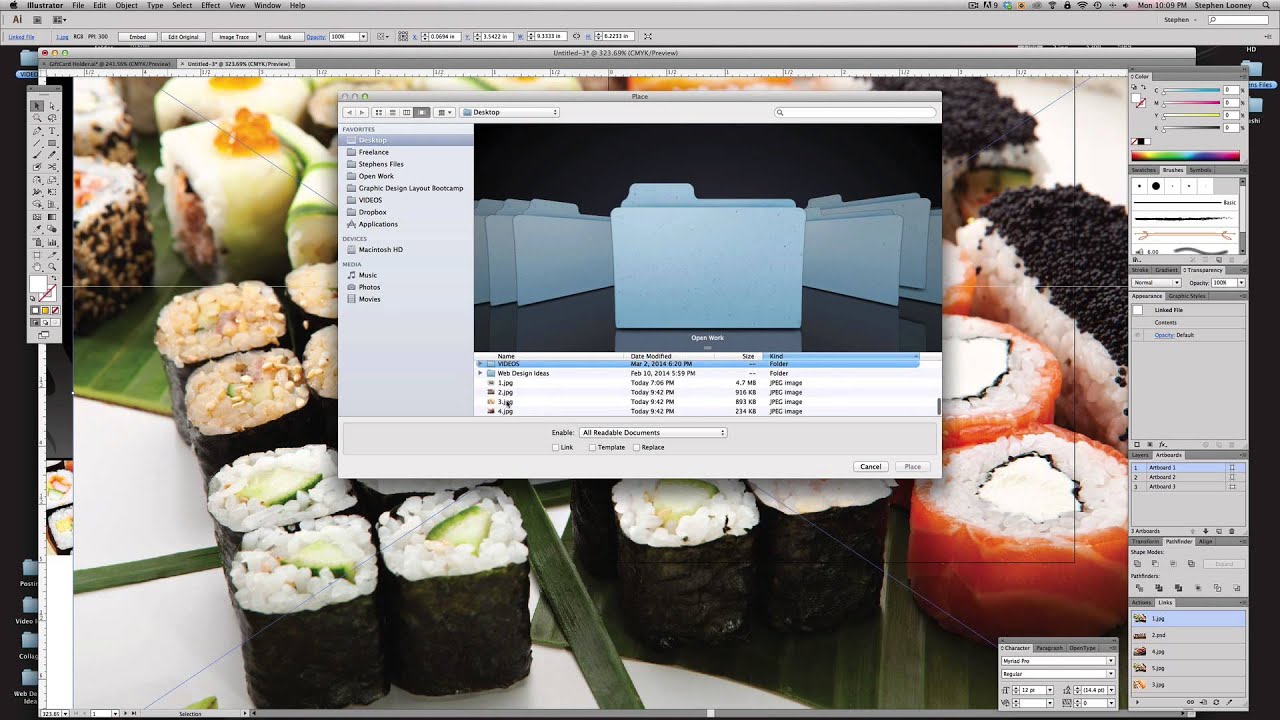 Professional Adobe Illustrator Graphic Design Tutorial - YouTube